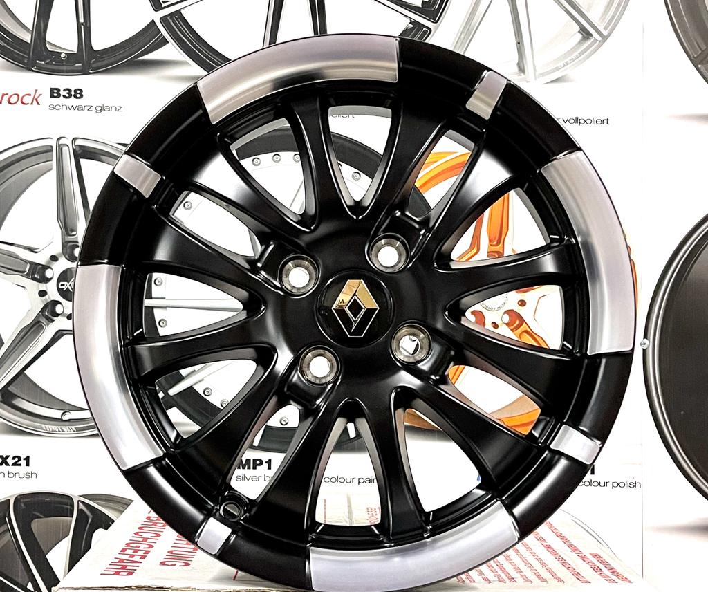 Jante Renault Clio, Symbol, Captur, Twingo, Zoe, 15'', noi - Jante Selimbar